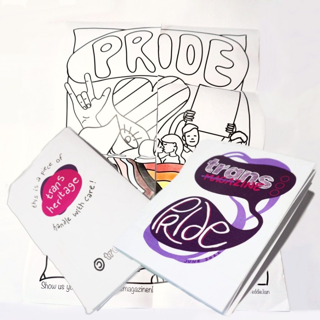 pride zine - TRANS
